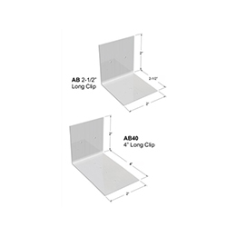 Aluminum Burn Clip (AB) | ClarkDietrich | Negwer Materials