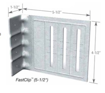 FastClip Slide Clips (FCSC) 14GA | ClarkDietrich | Negwer Materials